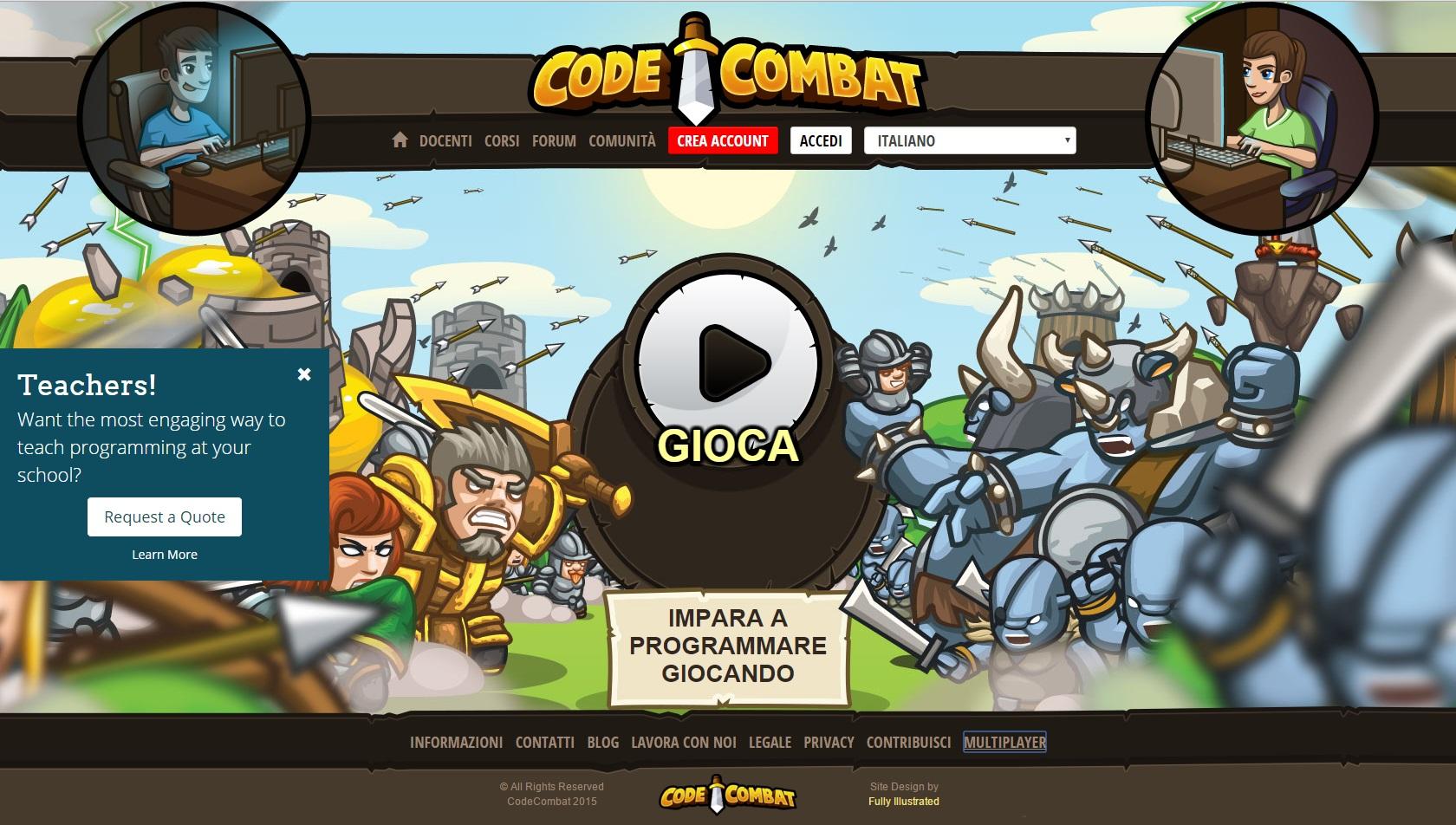 Codecombat Tutorial Coding Guida Insegnanti Uso In Classe Javascript Python Gamification